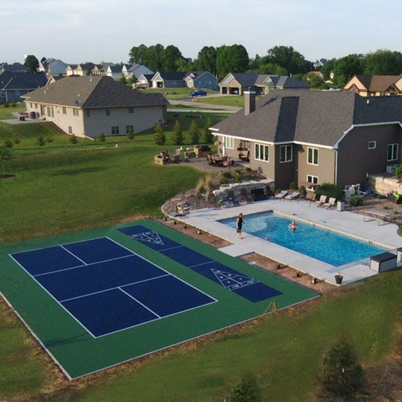 Pickleball Court Installation - Pelican Coast Pools & Outdoors – Custom ...